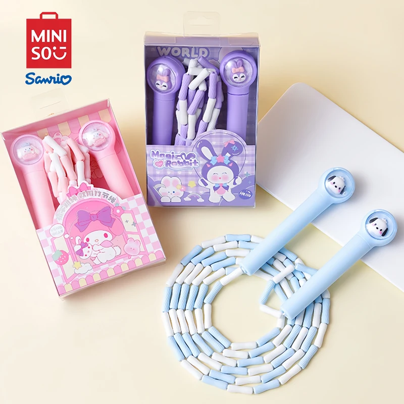 MINISO-Hello-Kitty-Beginner-Jump-Rope-PVC-My-Melody-Children-Sports ...