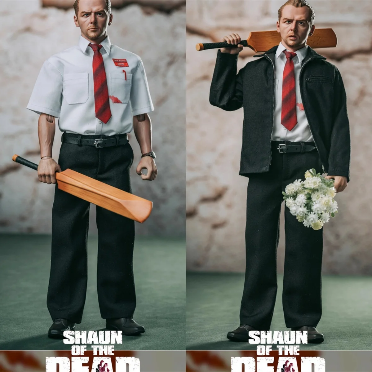 In-Stock-YANTOYS-JR03-1-6-Scale-Simon-Pegg-Zombie-Shawn-Full-Set-Fit ...
