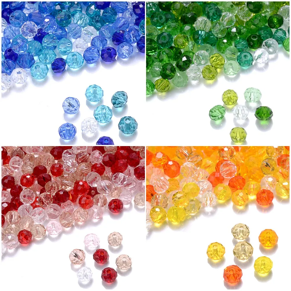 Cicifu-Cuentas-redondas-de-cristal-facetado-para-fabricaci-n-de-joyas ...