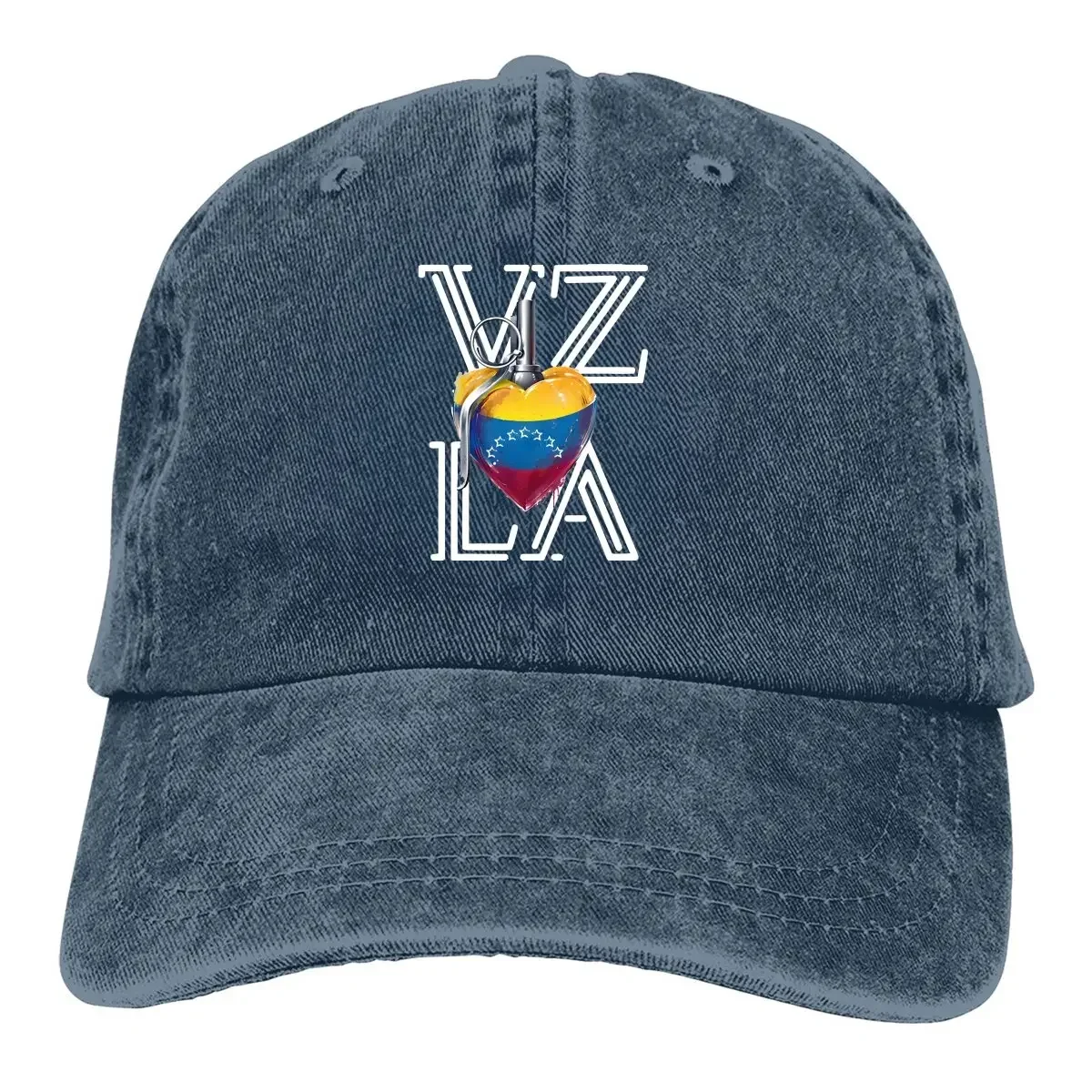 Venezuela Flag Multicolor Hat Peaked Women's Cap FLAG Personalized ...