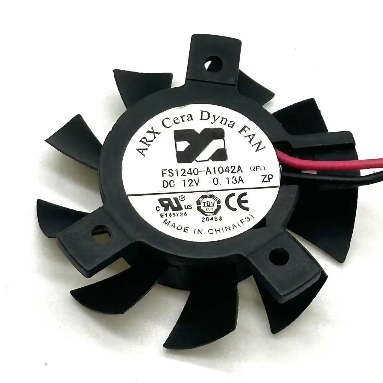ARX FS1240-A1042A DC 12V 0.13A Dia. 36mm C.T.C 26x26x20mm 2-Wire ...