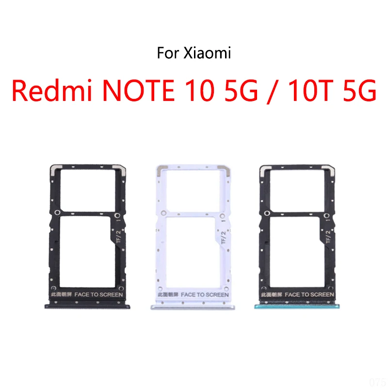 For-Xiaomi-Redmi-NOTE-10-5G-10T-SIM-Card-Slot-Tray-Holder-Sim-Card ...