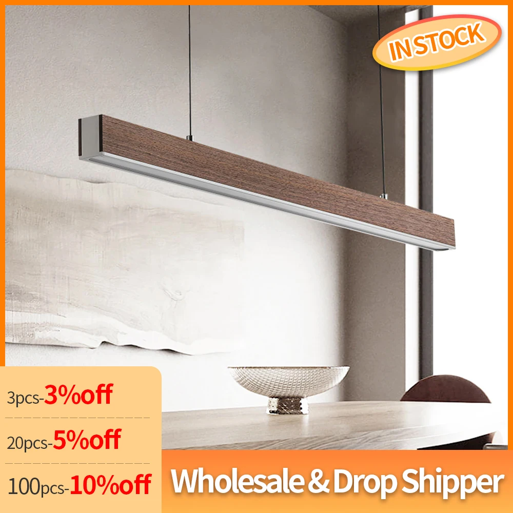 Customized-Wood-Pendant-Lights-Hanging-Lamp-New-Table-LED-Light ...