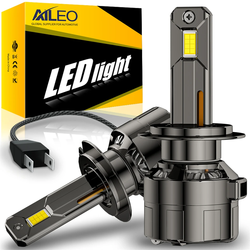 AILEO-luces-Led-para-coche-Faro-de-24000LM-H11-H9-H8-9005-HB3-9006-HB4 ...