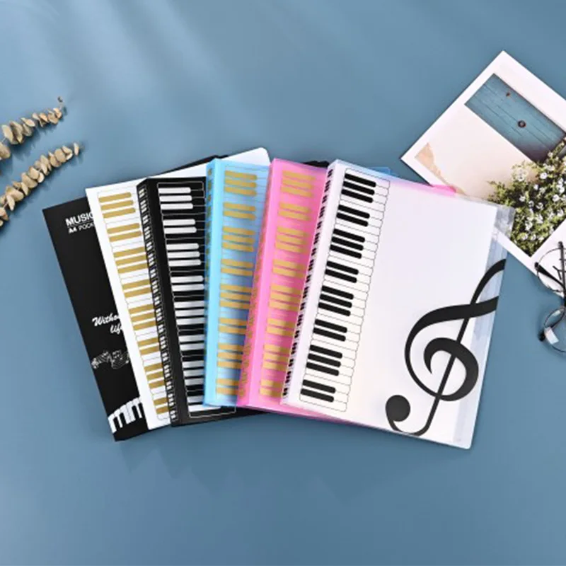 Guitar-Book-Folder-A4-Data-Sheet-Music-Folder-Staff-Folder-Piano-Folder ...