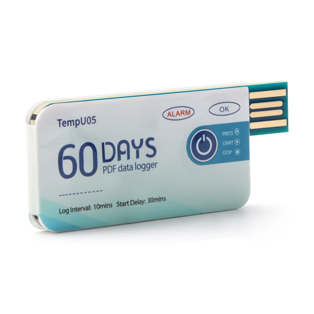 Portable-Temperature-Data-Logger-High-precision-Measurement-Disposable ...