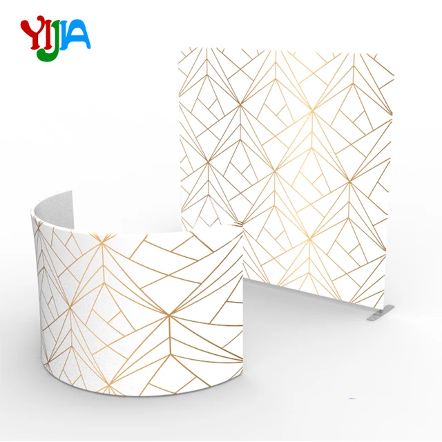 Newest Quick Install DJ Event Facade Customized Design Scrim Metal ...