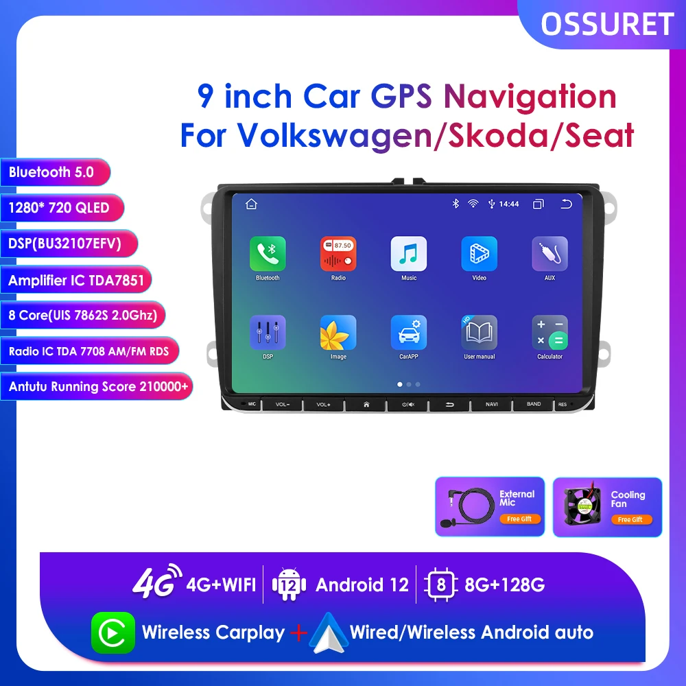 Latest-Octa-Core-UIS7862S-Car-Multimedia-Player-DSP-RDS-BT-Carplay-for ...
