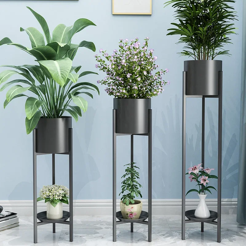 Flower-Pots-Light-Luxury-Plant-Shelves-Floor-Multi-layer-Home ...
