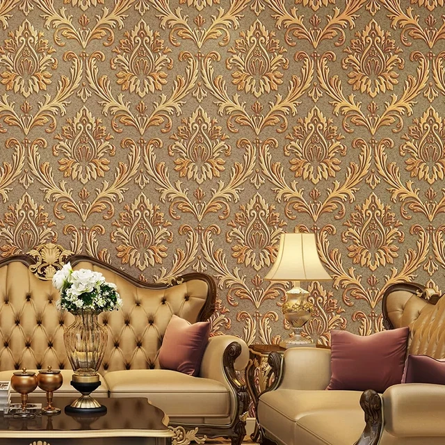 Brown Classic Wallpaper Design