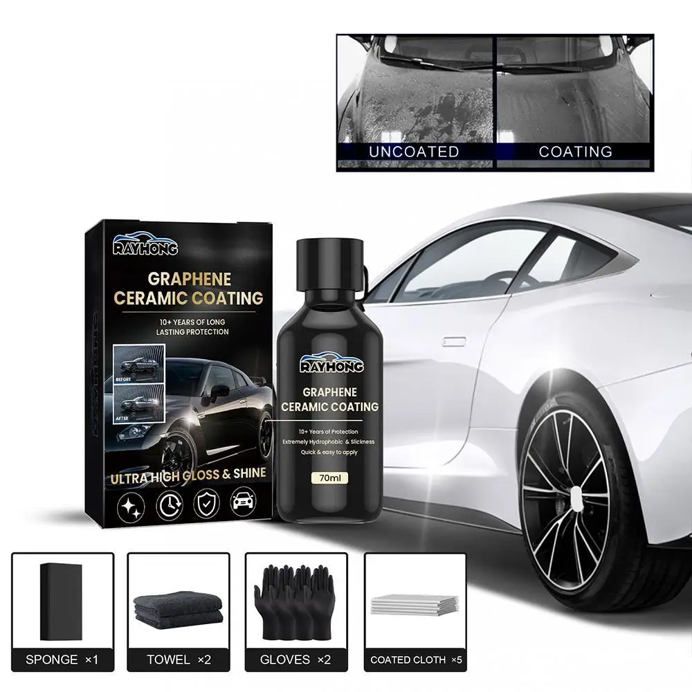 Car-Ceramic-Nano-Coating-Graphene-Crystal-Wax-Nano-Hydrophobic-Anti ...