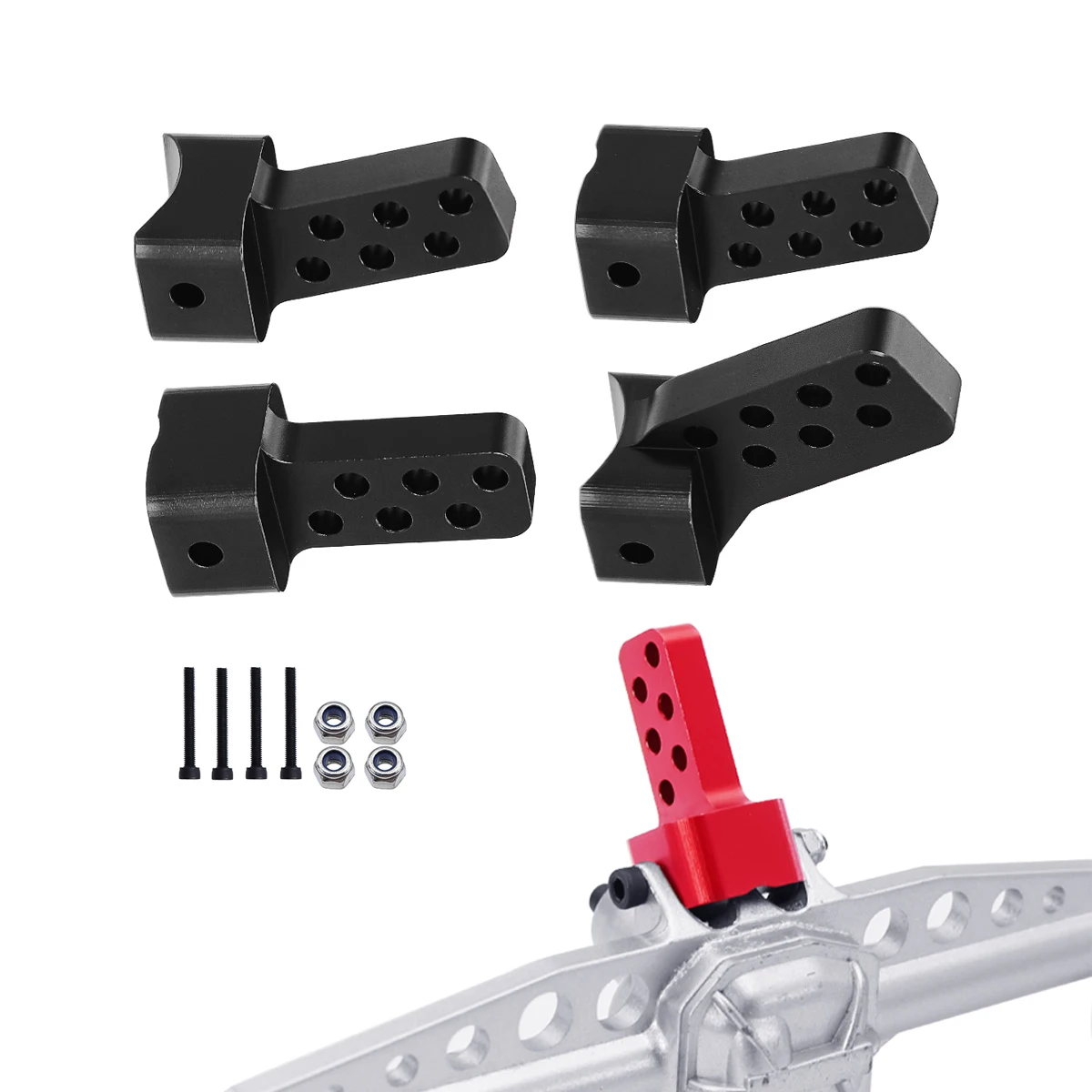 Aluminum-CNC-Rear-Link-Riser-4-Angles-For-AR45-AR45P-Axle-1-10-RC ...