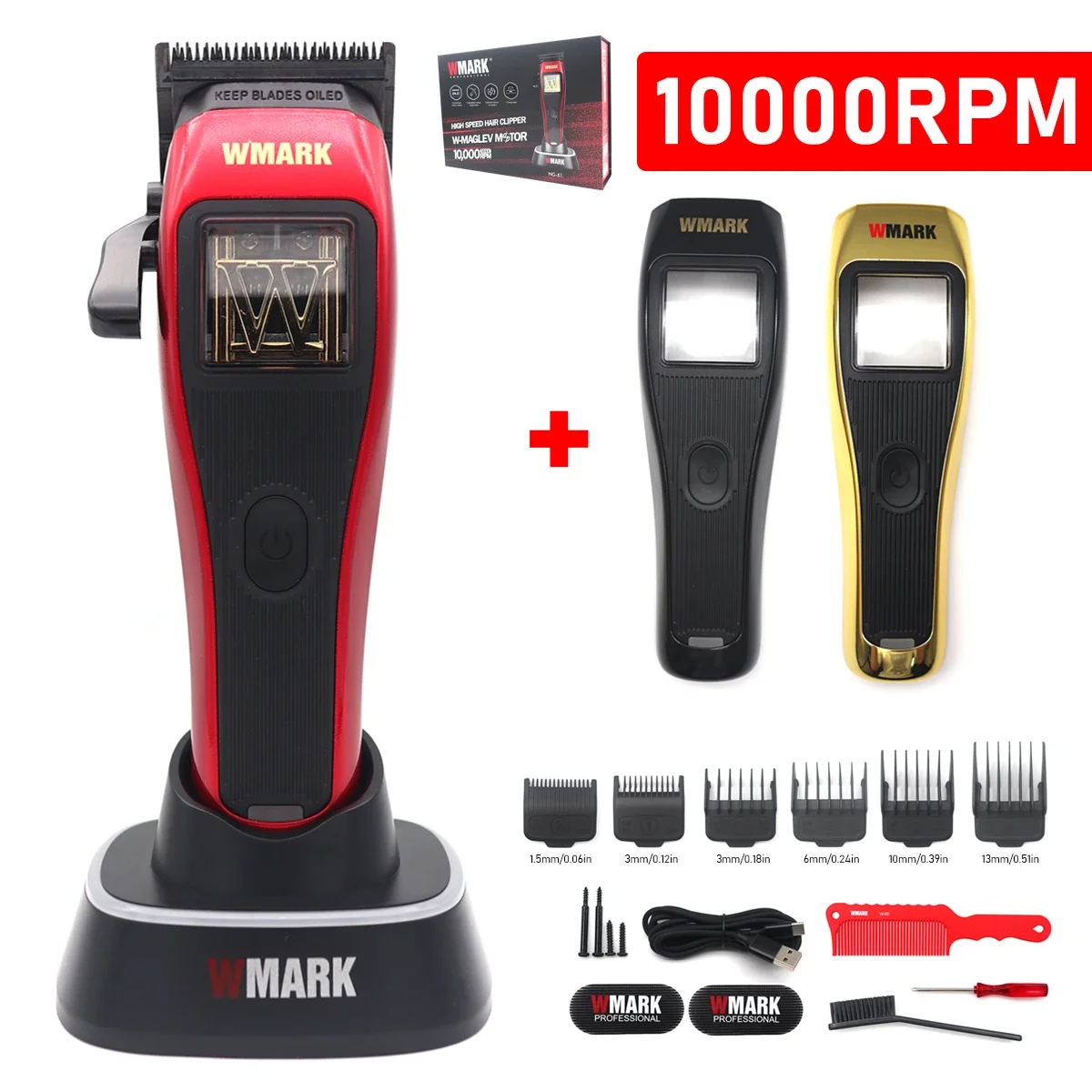 WMARK-NG-X1-10000RPM-Magnetic-Vector-Motor-Professional-Men-s-Hair ...