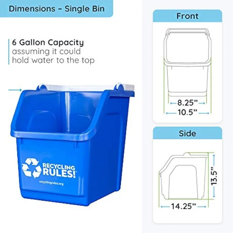 Stackable Recycling Bins