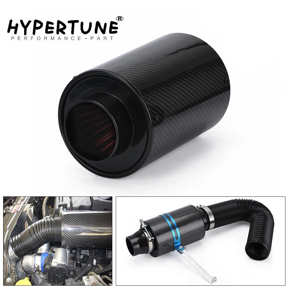 Hypertune-Universal-Racing-Air-Filter-Box-Carbon-Fiber-Cold-Feed ...