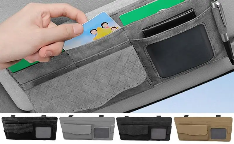 Visor-tempat-dokumen-serbaguna-penyimpanan-Organizer-kantong-untuk-ATM ...