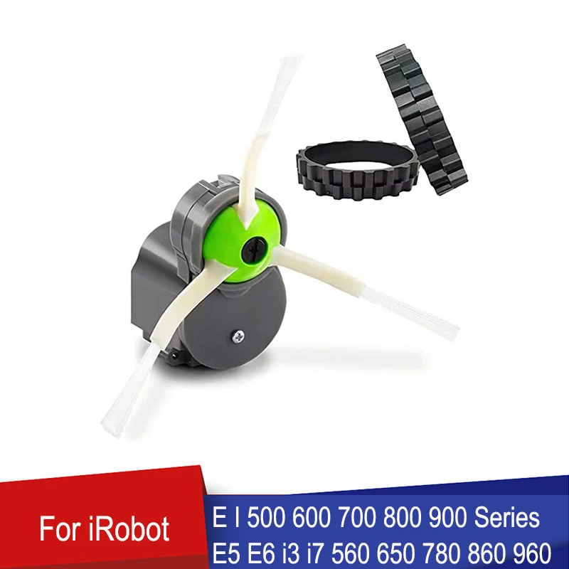 Side Brush Motor Module Wheel Tire For iRobot Roomba E I 500 600 700 ...