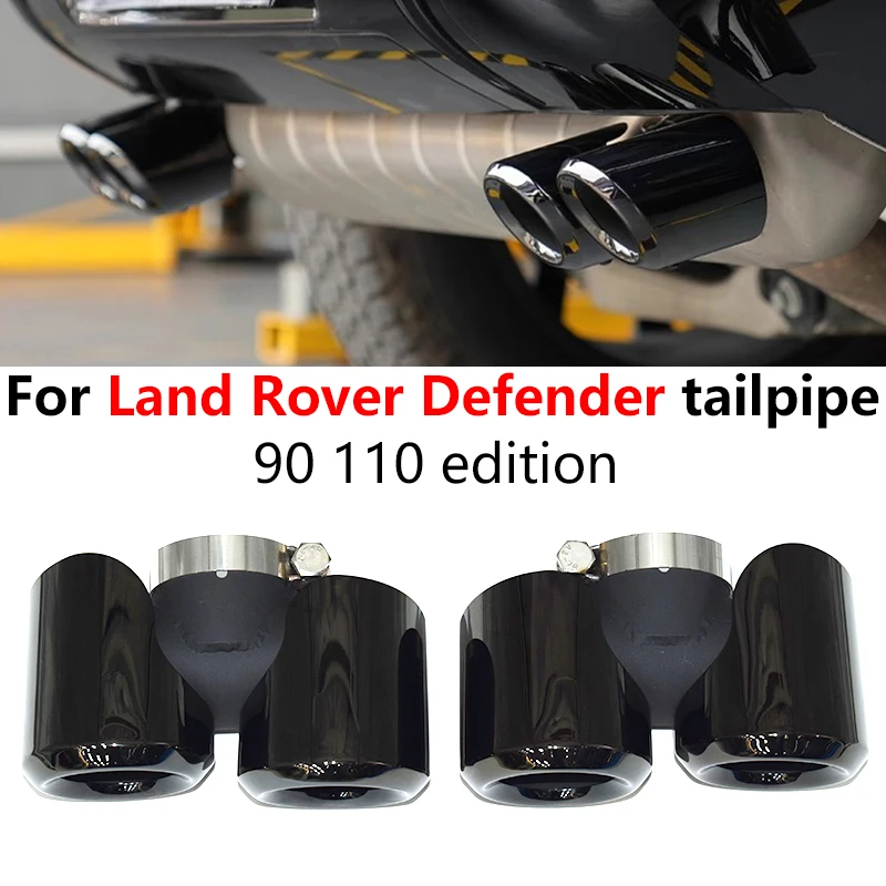 For-2020-to-2024-Land-Rover-Defender-90-110-rear-exhaust-tailpipe ...