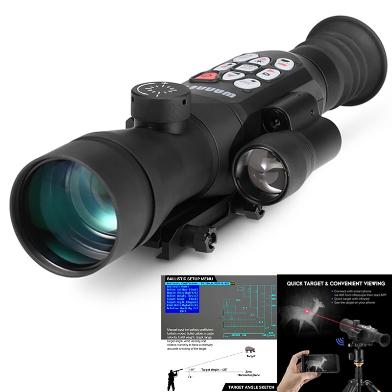 WANNEY-Full-Color-Night-Vision-Telescope-Monocular-Nightshot-Vision ...