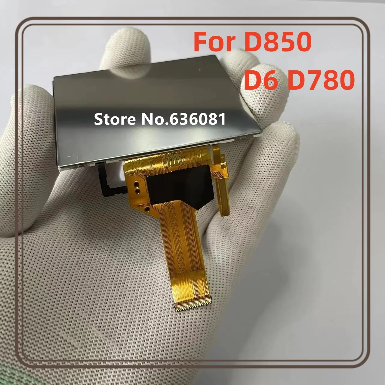 D6 D780 Repair Parts LCD Display Screen Unit 122BV For Nikon D850 ...
