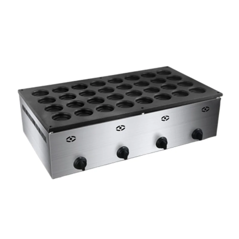 Commercial Use Non-stick Gas 32-hole Red bean Dora Cake Imagawayaki ...