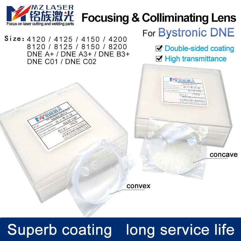 1 pcs Bystronic DNE focusing lens d34 38 F120 125 150 center thickness ...