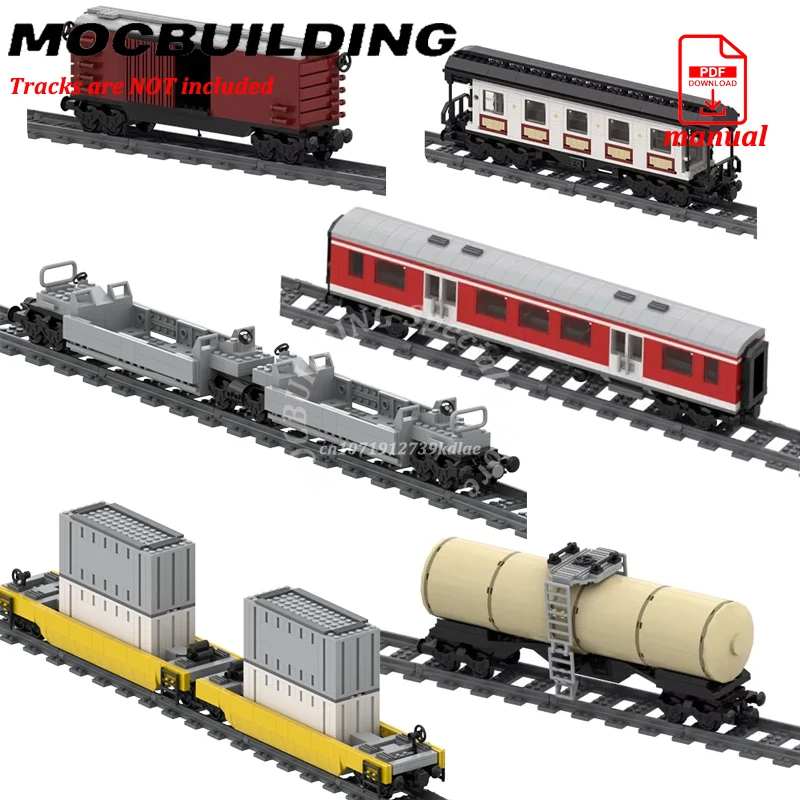 Railroad Passenger Cars Wagon Carriage Train Cars Model Railway ...