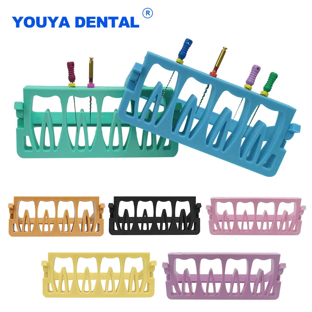 8-Holes-Dental-Endodontic-Files-Holder-Drill-Stand-Root-Canal-File ...