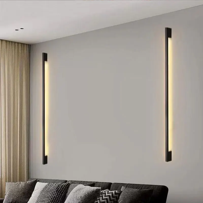 Indoor-atmosphere-handle-wall-lamp-creative-LED-strip-linear-lamp ...