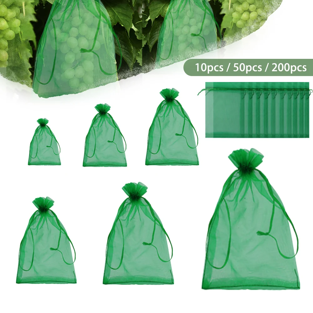 10-200PCS-Grape-Fruit-Protection-Bag-Garden-Guard-Against-Pest ...