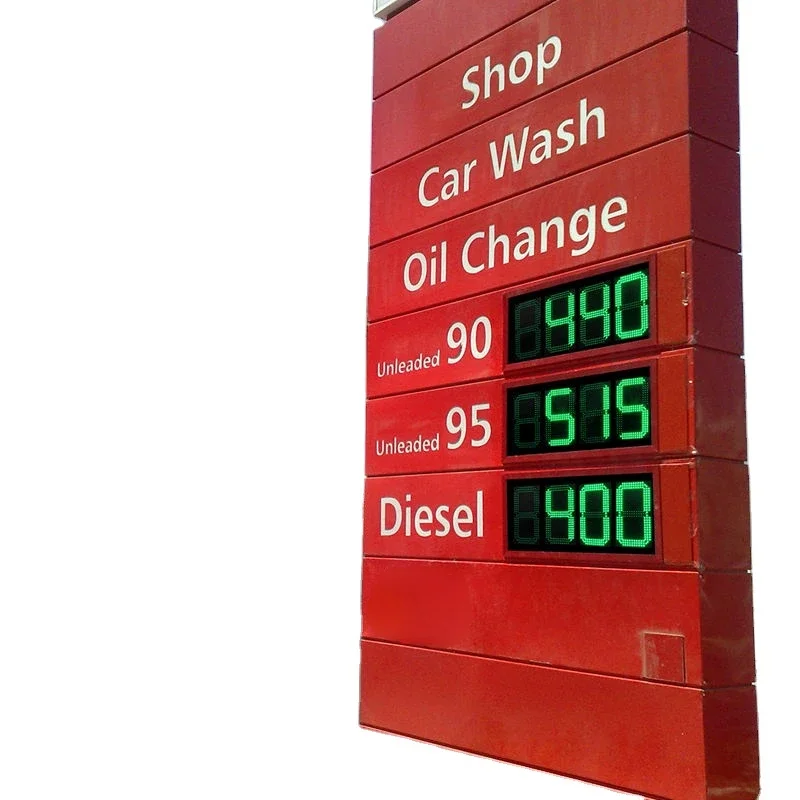 fuel-price-sign-gasoline-station-large-7-segment-outdoor-board-led-gas ...