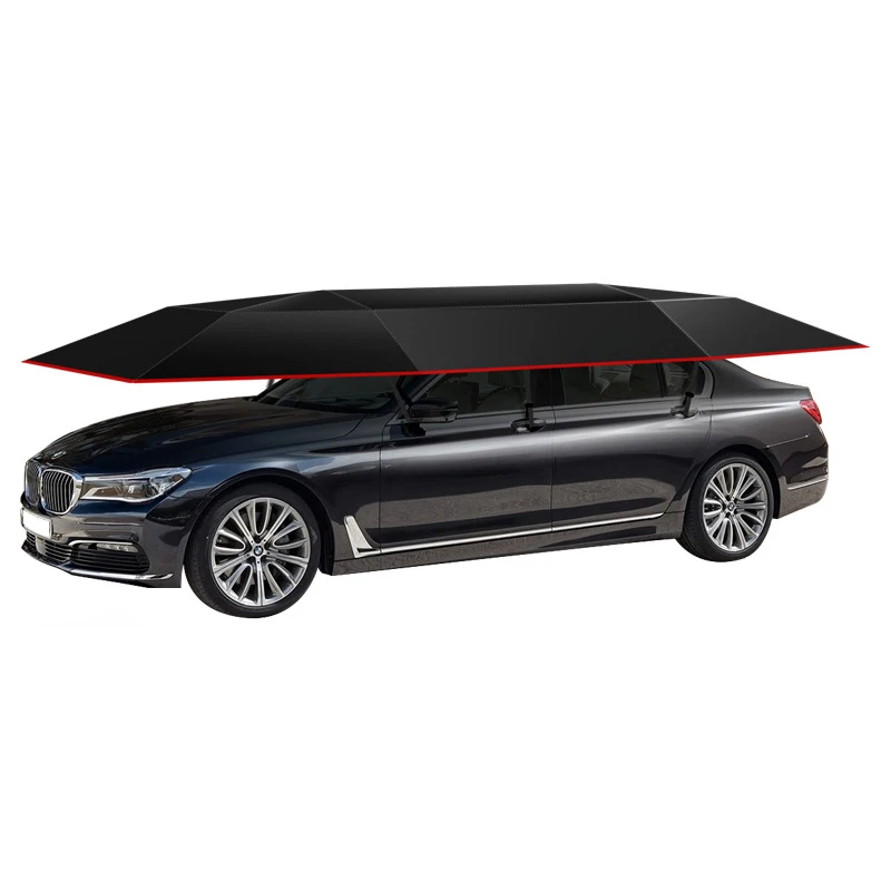 5.2*2.4M Car Covers Automatic Vehicle Tent Folding Remote Control Anti ...
