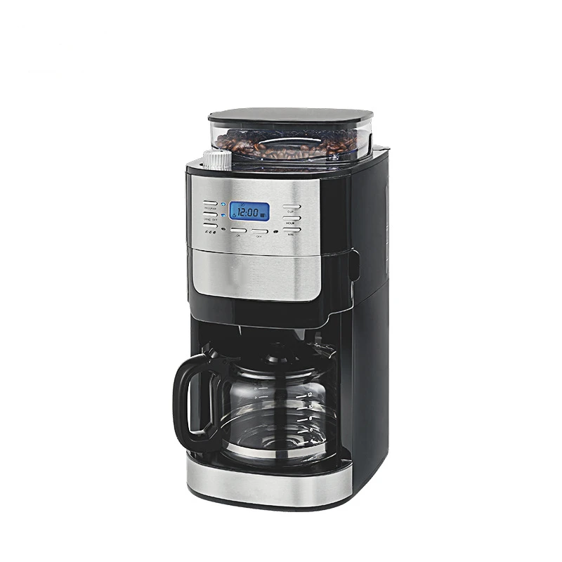 Automatic Coffee Machine Integrated Grinder 220-240V Electric Drip ...