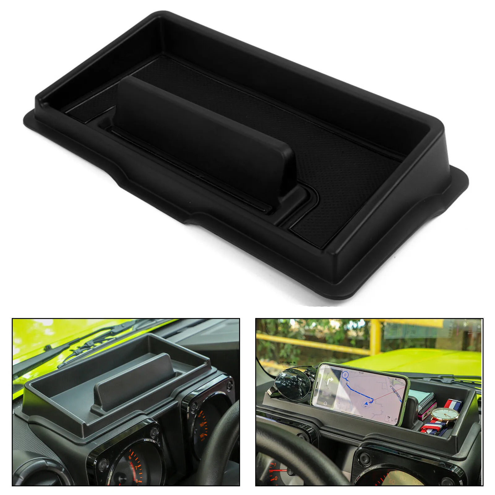 Car-Interior-Dashboard-Storage-Box-Tray-Holder-For-Suzuki-Jimny-2019-2020-Waterproof-Stowing ...