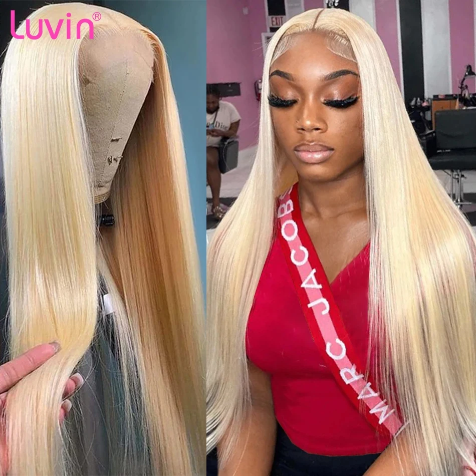 Luvin-613-Honey-Blonde-Straight-13x4-Hd-Transparent-Lace-Frontal-Wig ...