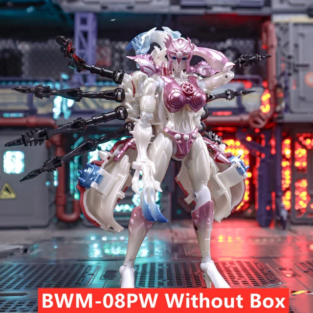 [IN STOCK ] Transformation TA TransArt Toys BWM-08 BWM08 BWM-08PW Pink METAL Blackarachnid Beast ...
