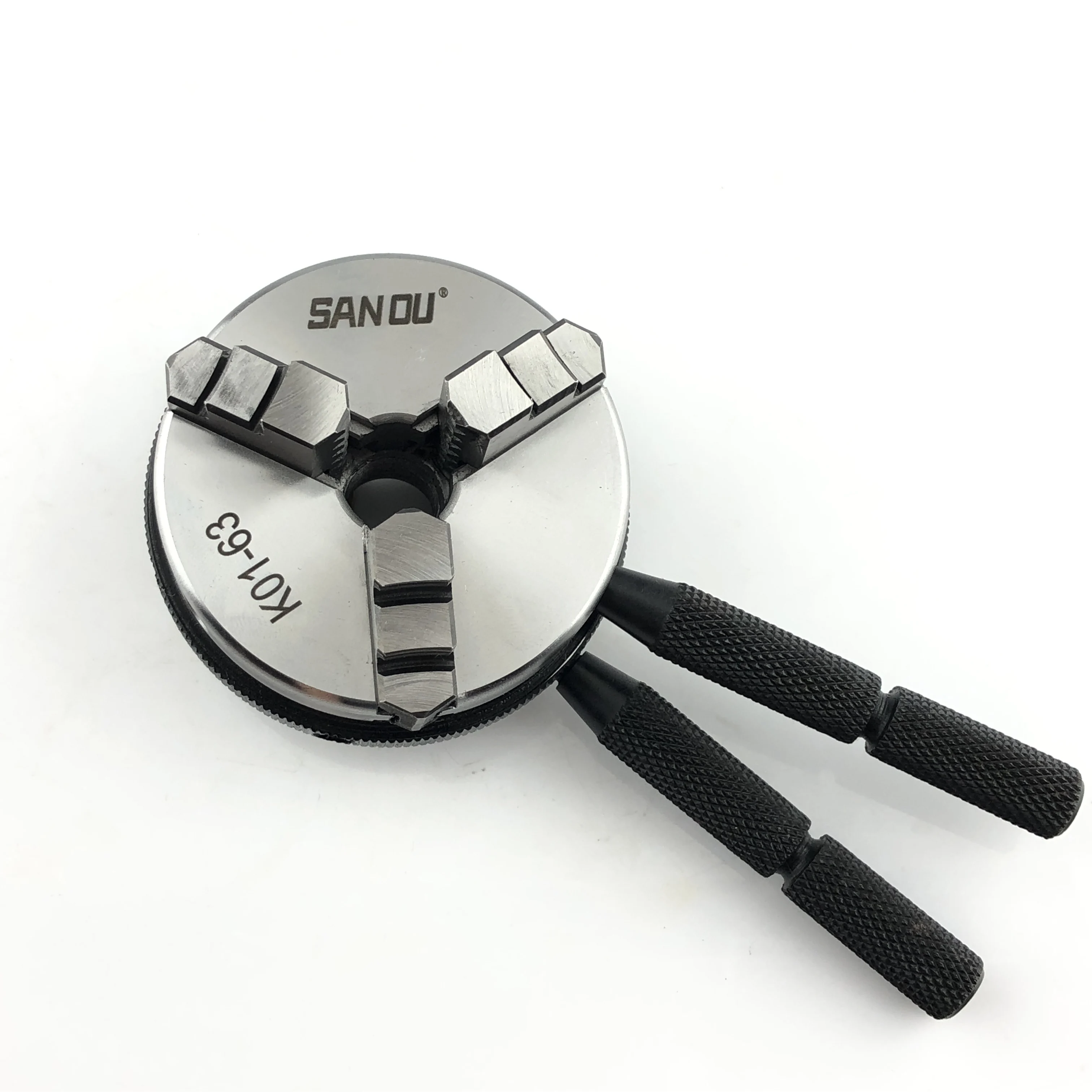 Sanou-K01-63-63mm-2-5-LATHE-Chuck-three-Jaw-Manual-mini-Self-Centering ...