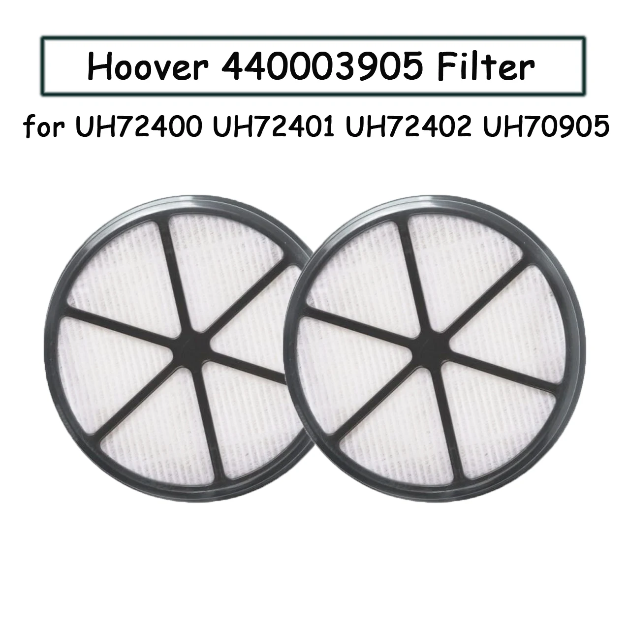 2pcs-Hoover-HEPA-Filter-440003905-for-UH72400-UH72401-UH72402-UH72405 ...