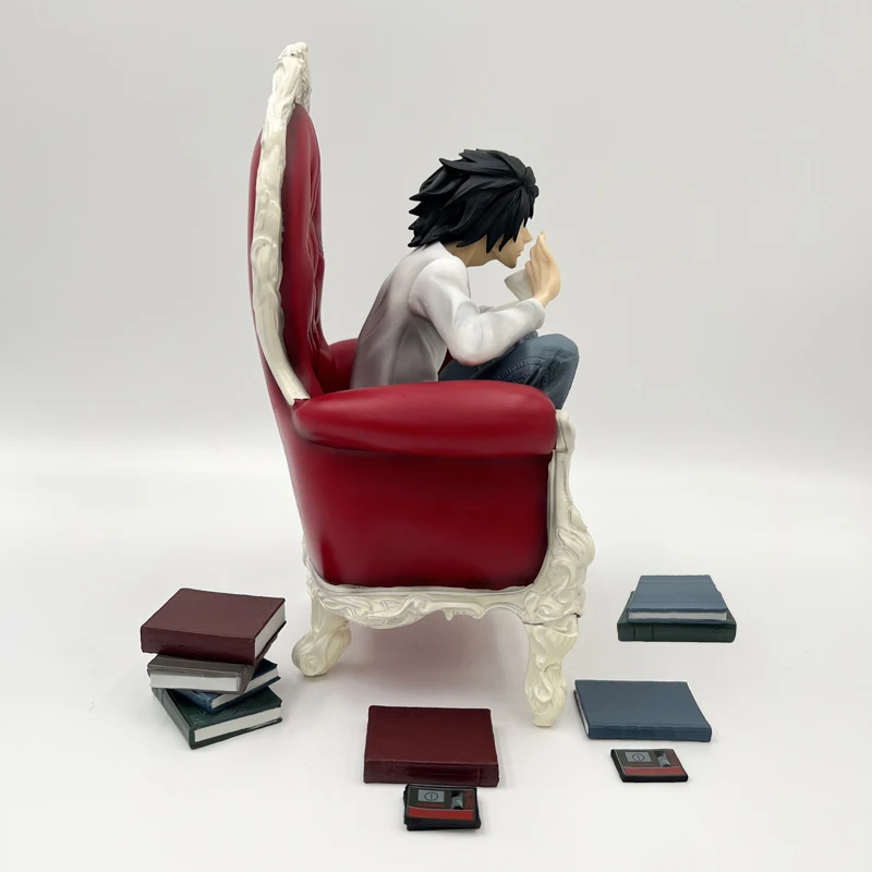 24cm L Lawliet Coffee Watari Anime Figure - Death Note Shop