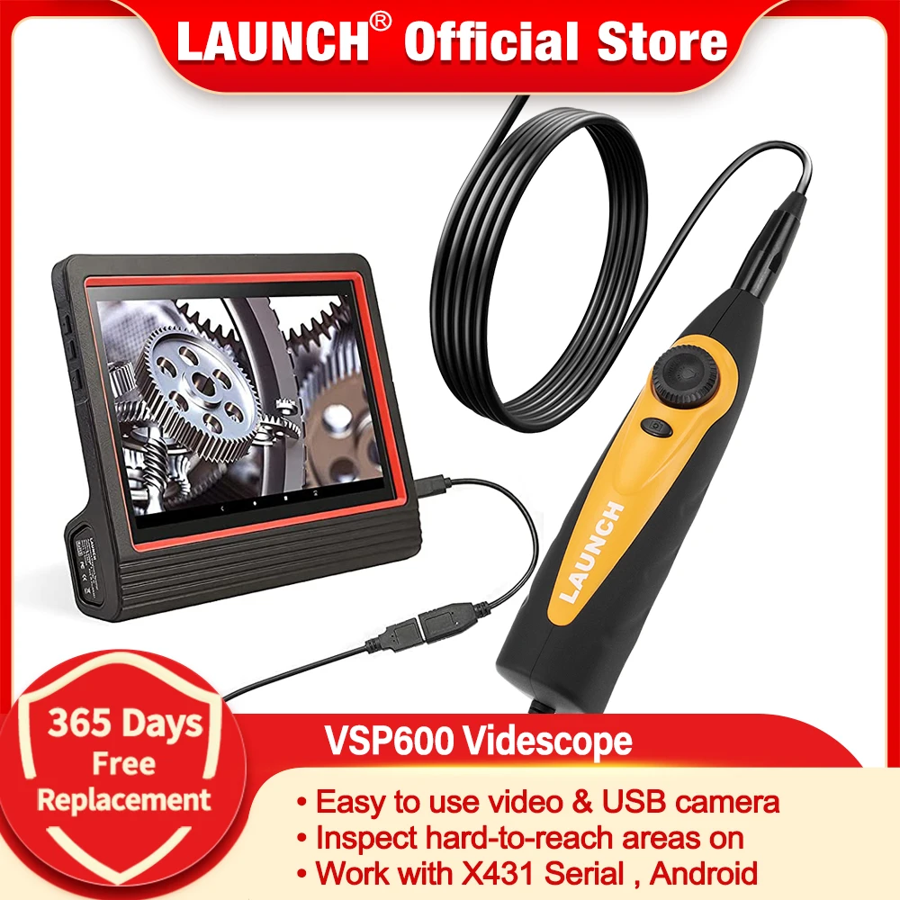 Videoscope Camera Endoscope | Inspection Mirror Light | Car Inspection ...