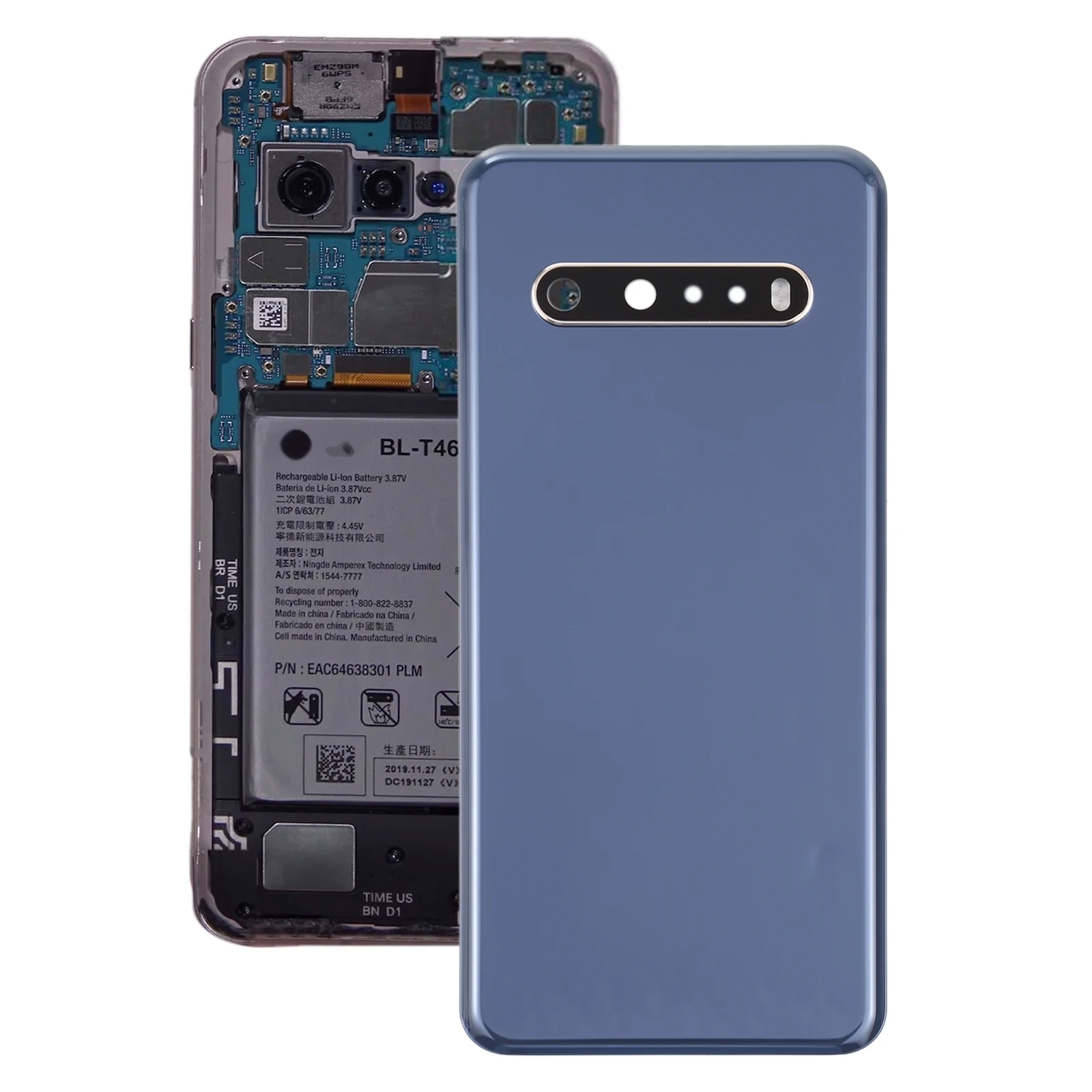 Back-Battery-Cover-For-LG-V60-ThinQ-5G-LM-V600-Phone-Rear-Housing-Case ...