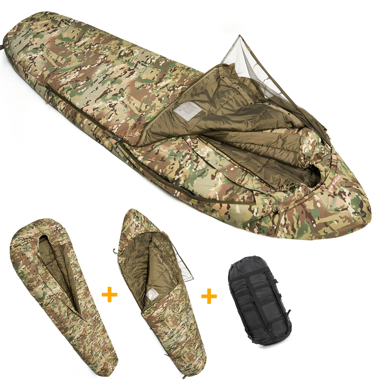 MT-Army-Force-Defense-Sleeping-Bags-4-Tropen-Patrol-Militar-Modular ...