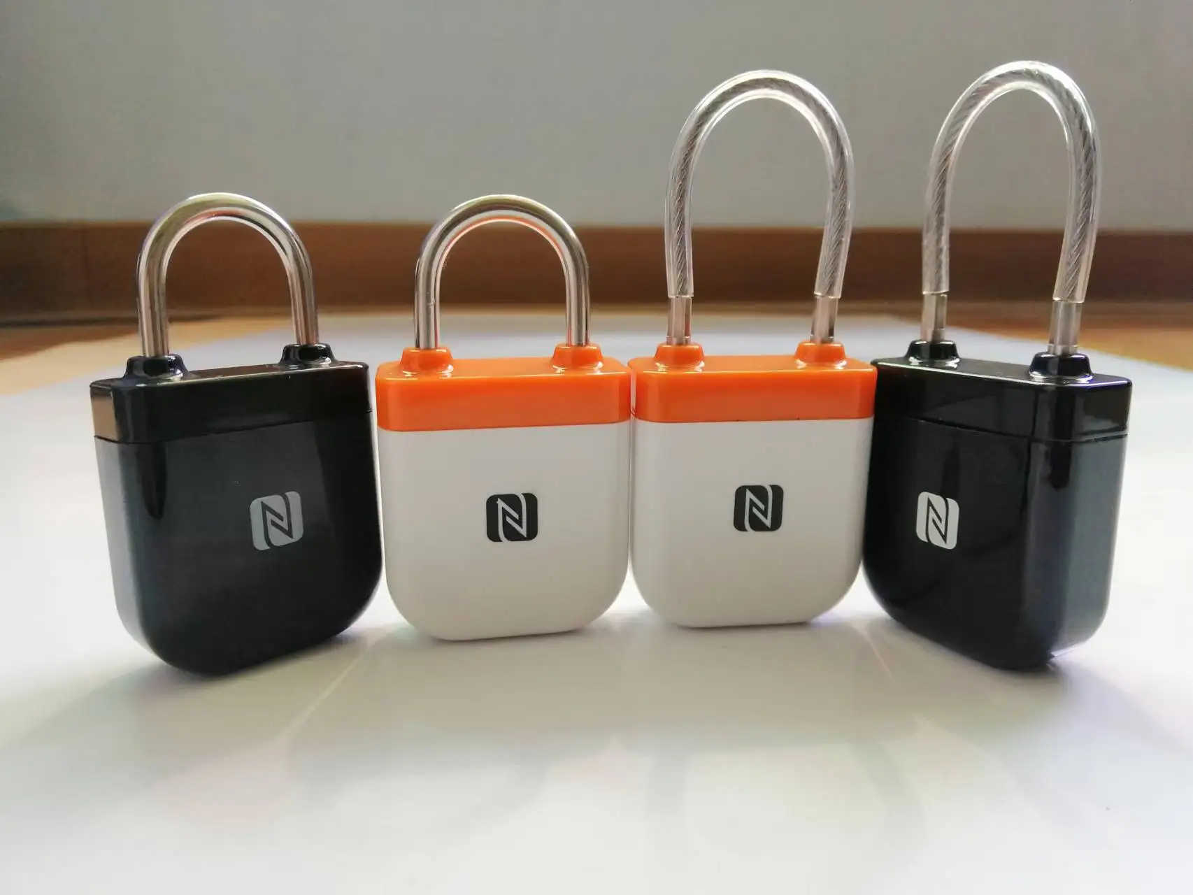 NFC-padlock-battery-free-keyless-mobile-phone-APP-smart-unlock-travel ...