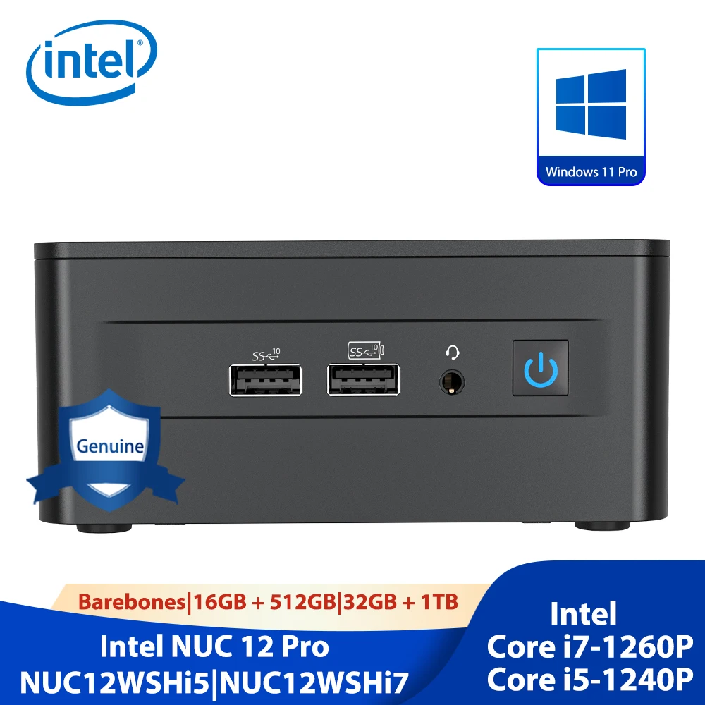 Intel NUC 12 Pro Mini PC NUC12WSHi5/NUC12WSHi7 LATEST 12TH Gen Intel ...