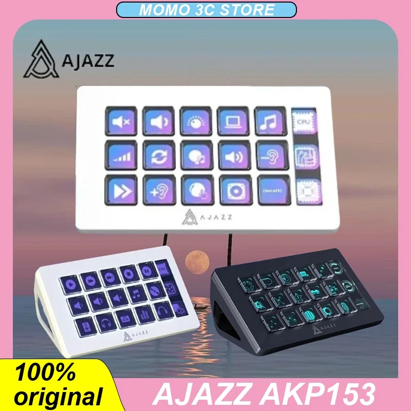 Ajazz-Akp153-Mini-Keyboard-Multifunctional-LCD-Side-Screen-Custom ...