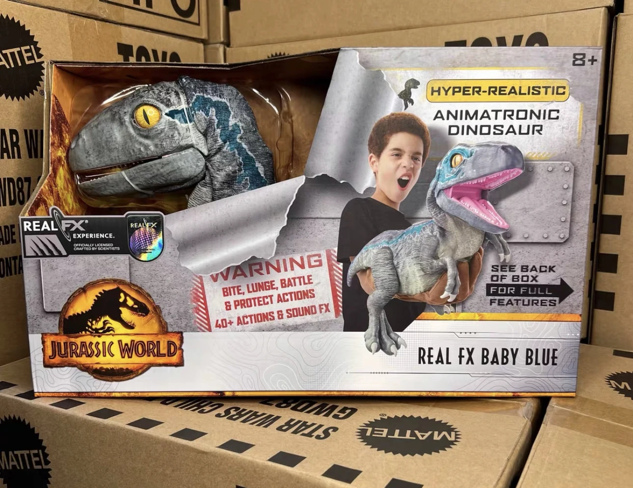 Dinosaurio de juguete yangshaomei Jurassic World Indoraptor figura ...