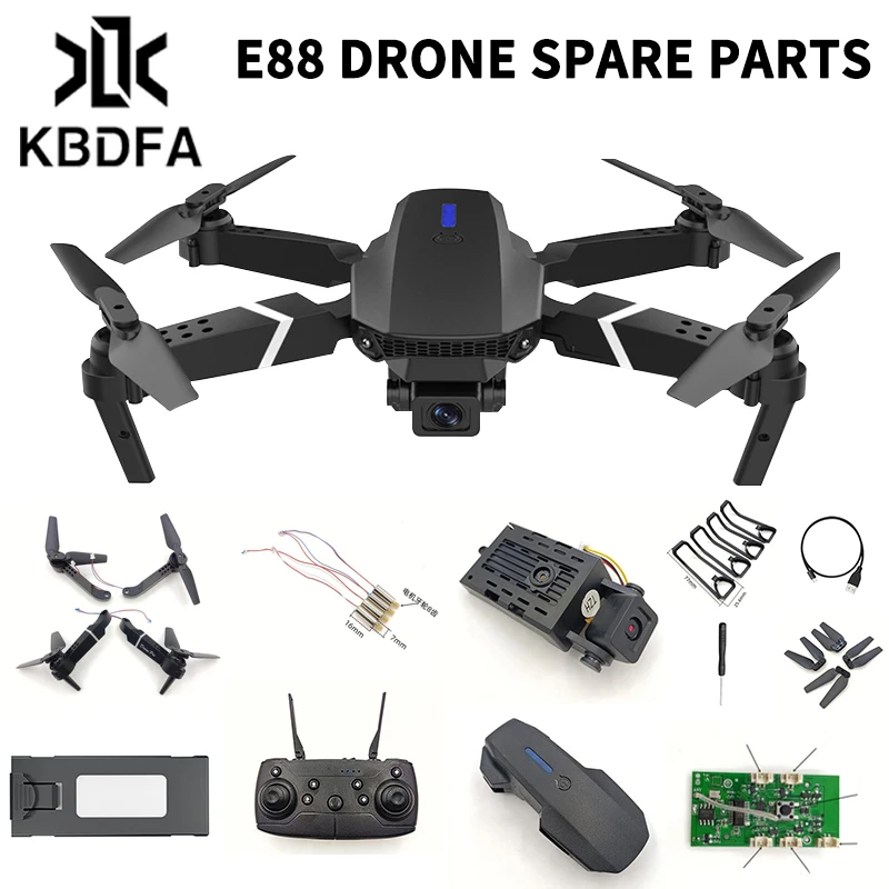 E88-PRO-Drone-Teng1-piezas-de-repuesto-aptas-para-Drones-plegables-LS ...