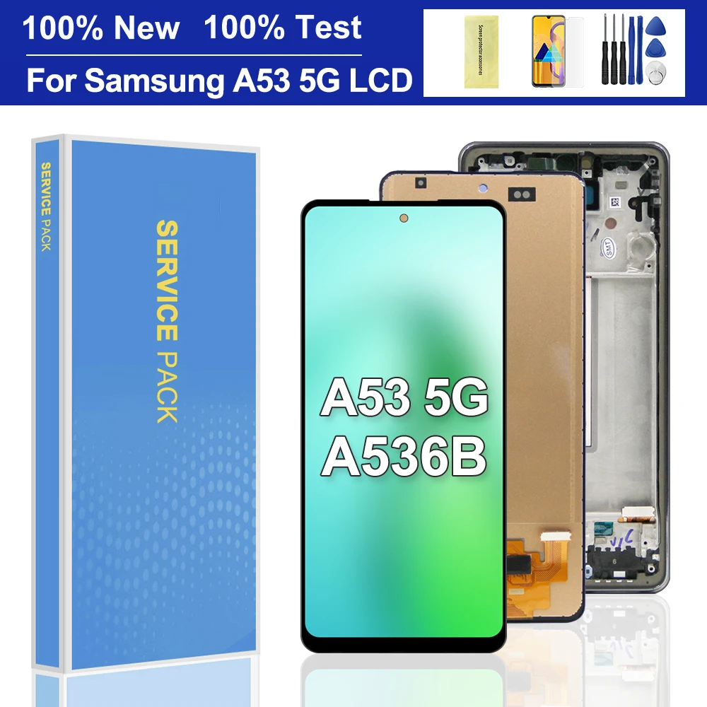 100-Test-For-Samsung-A53-LCD-Display-Touch-Screen-Digitizer-Assembly ...