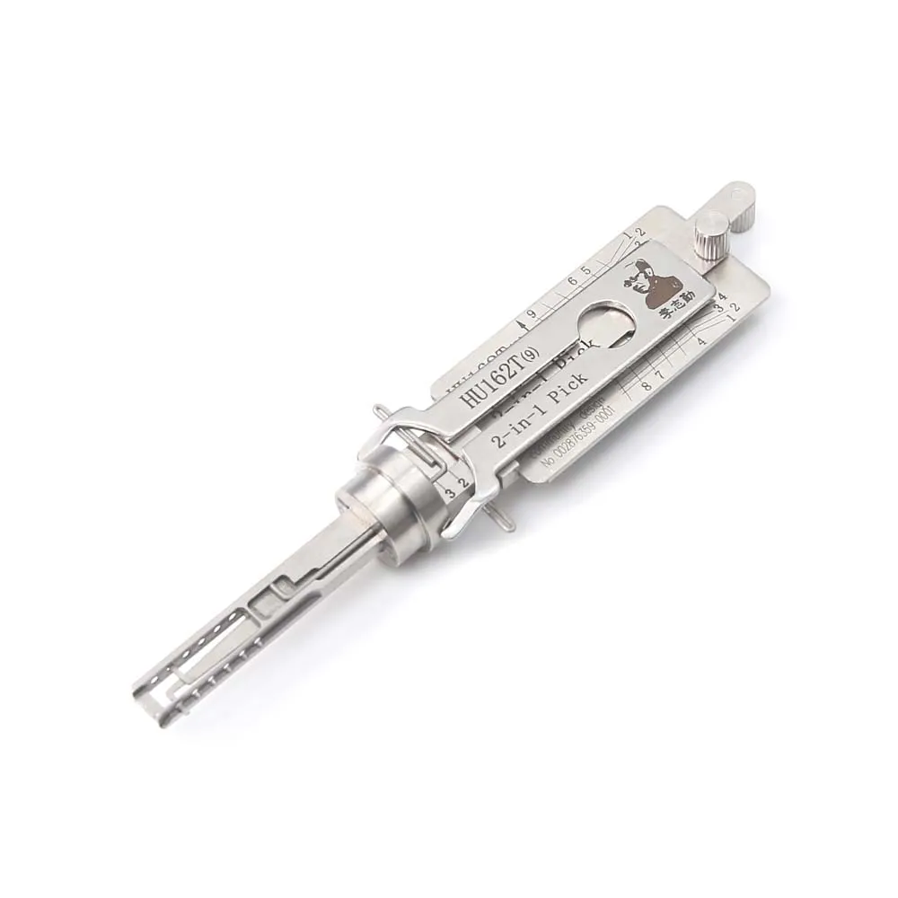 HU162T(9)-Ign lishi 2in1 Tool for VW Skoda Car Door Lock Cylinder ...
