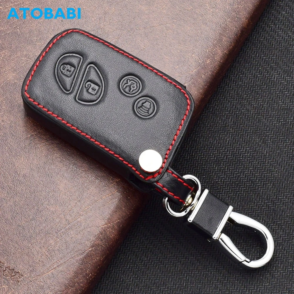 Atobabi Leather Car Key Case Keychain For Lexus Lx570 Gx460 Rx270 Rx350 ...